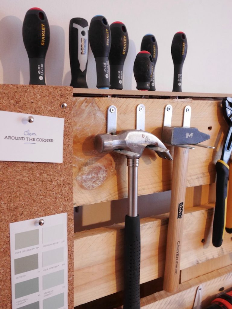 Fabriquer son rangement mural pour outils de bricolage