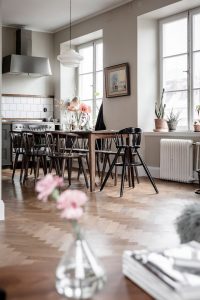 Ambiance rustique : visite d'un appart suédois - Clem ATC