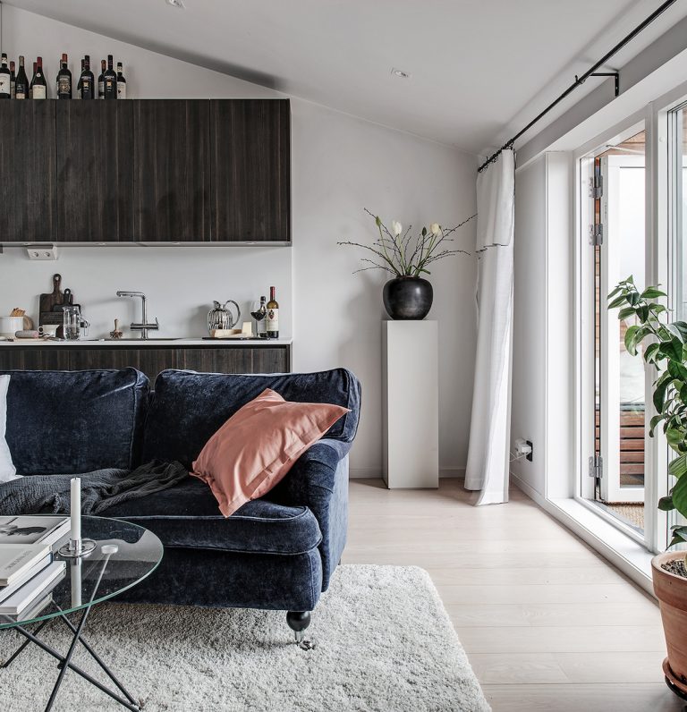 Un studio de 35m2 pour vivre confortablement - Blog déco ClemATC