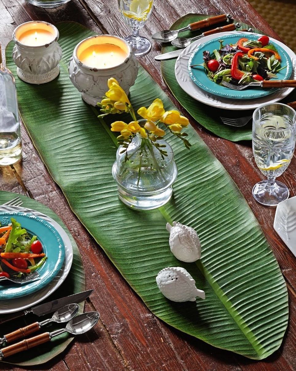 Table style jungle : Inspirations et conseils déco - Clem ATC