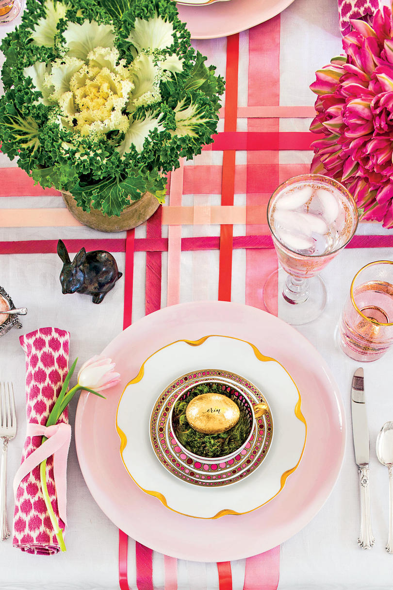 Table de Pâques déco printanière - Blog Déco - Clem ATC