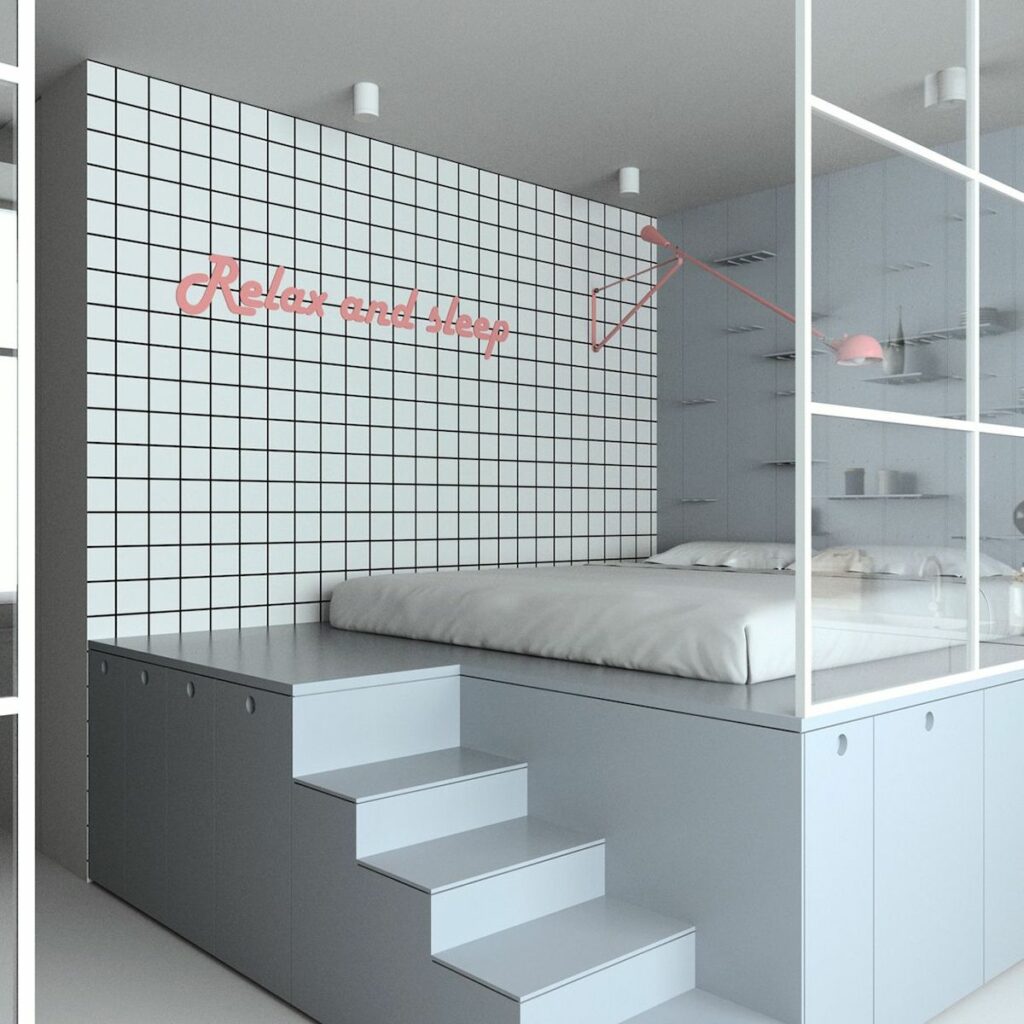 Lit estrade : optimisez de l'espace - Blog Déco Clem ATC