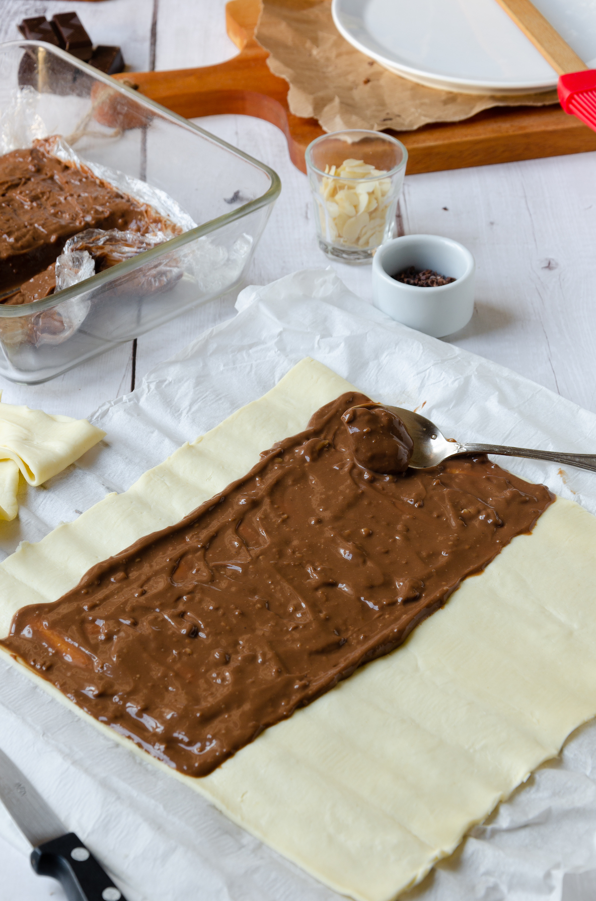 Recette patte d’ours feuilletée au chocolat - Blog Clem ATC
