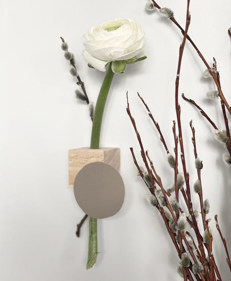 Soliflore mural DIY - blog création déco Clem Around The Corner