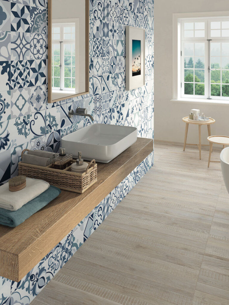 Carrelage en ciment design - Blog déco Clem ATC