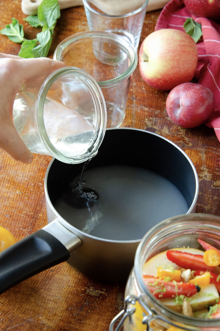 Fruit pickles minute : comment faire des pickles sucrés