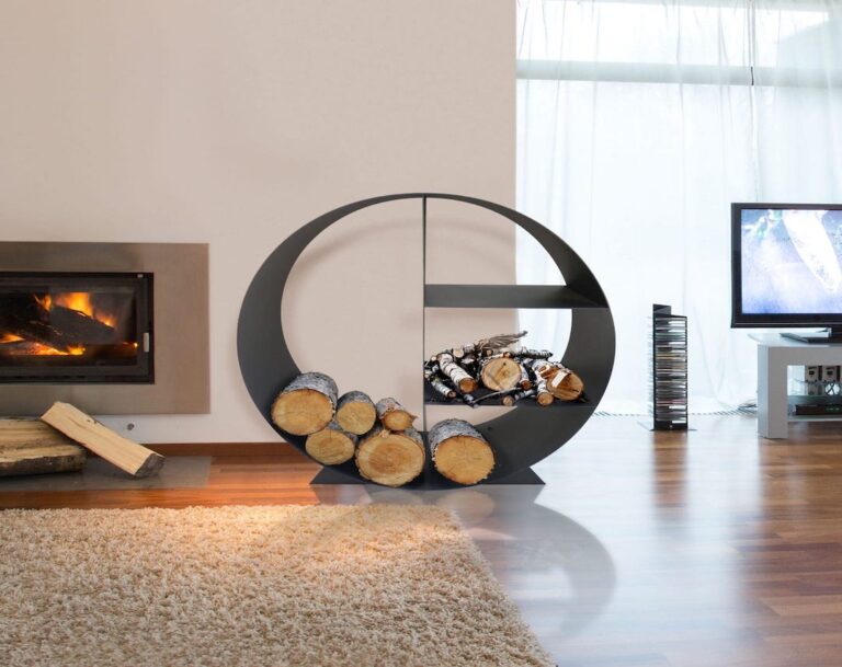 Où trouver un range bûche intérieur ? - Clem Around The Corner