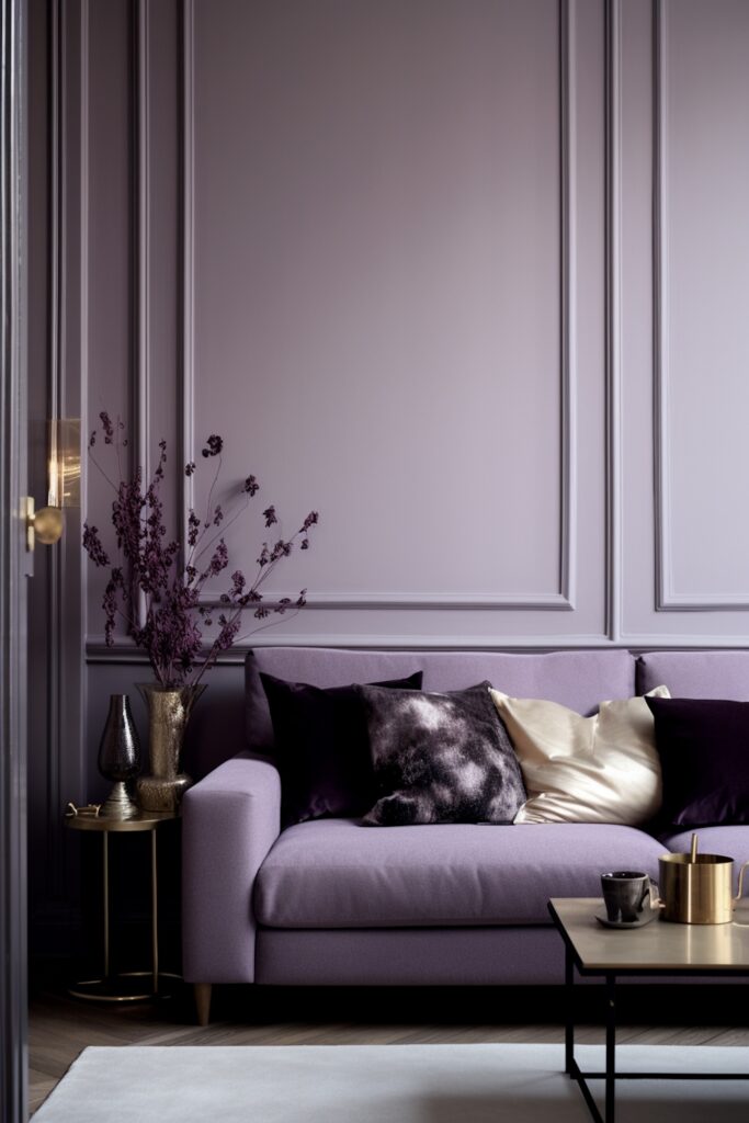 Déco couleur pourpre : une toile de fond royale pour votre intérieur