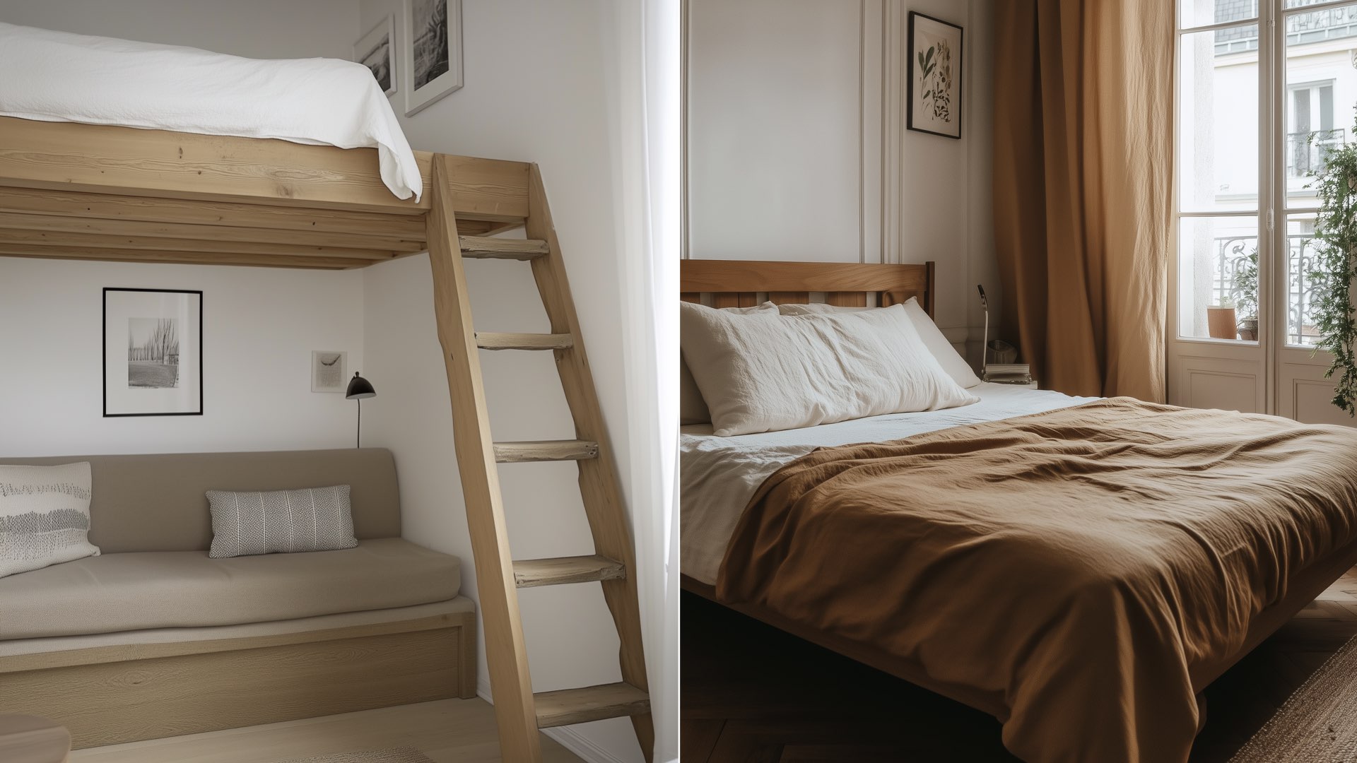 Lit bas ou lit en hauteur : comparatif pour mieux choisir - blog déco